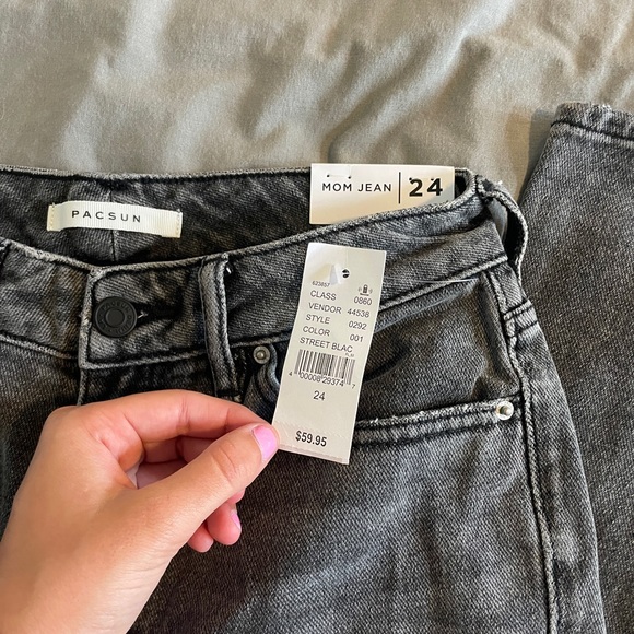 PacSun | Jeans | Pacsun Washed Black Ripped 9s Boyfriend Jeans | Poshmark